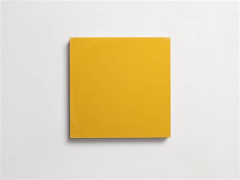 Cement Checkerboard Tile 8x8 Square Yellow Duckling Clé Clé Tile