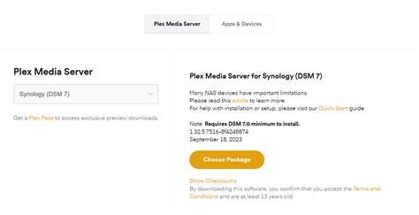 How To Update Plex On Synology NAS Devices In