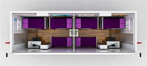 Container Accommodation On Behance