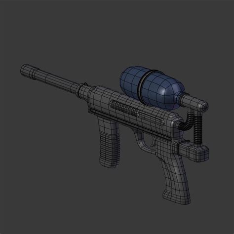 페인트볼 총 3d 모델 14 Blend 3ds Dae Fbx Obj Free3d
