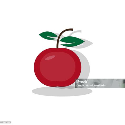 빨간색 사과 아이콘 흰색 배경에서 반으로 분할되는 벡터 빨간색 사과입니다 프리미엄 벡터 개념에 대한 스톡 벡터 아트 및 기타 이미지 개념 개념과 주제 건강한 생활방식