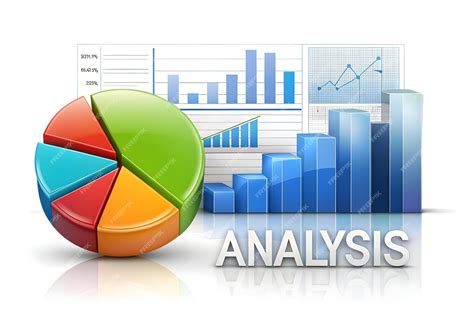 Abstract Vector Of Pie Chart And Bar Graph Analysis Concept Design Data