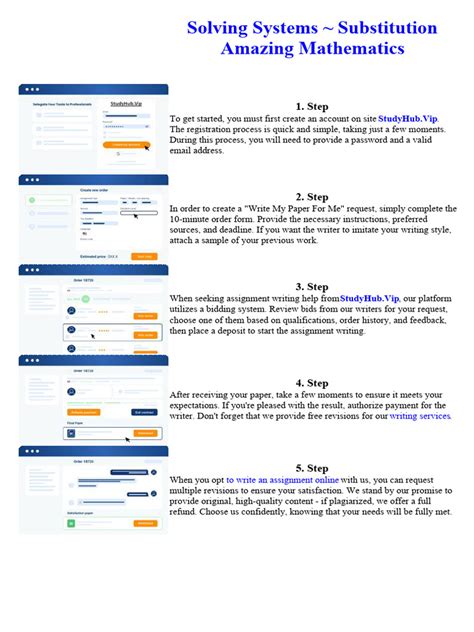 Solving Systems Substitution Amazing Mathematics Pdf Psychoanalysis Unconscious Mind