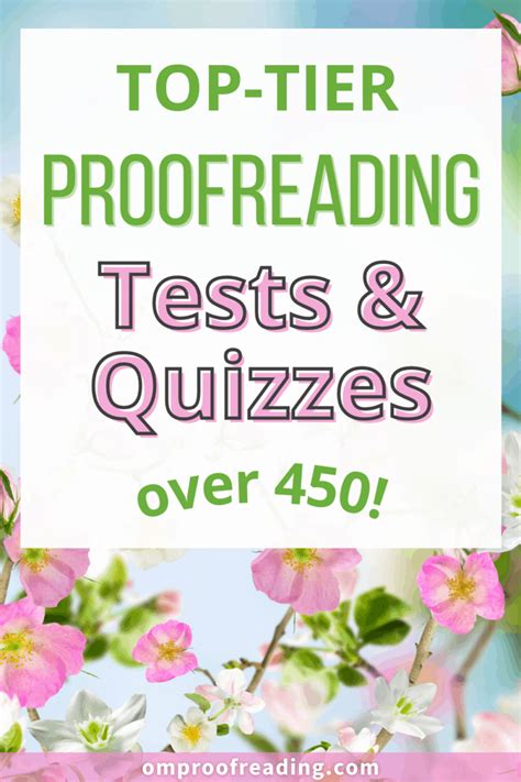 46 Free Proofreading Quizzes To Test Your Editing Skills Artofit