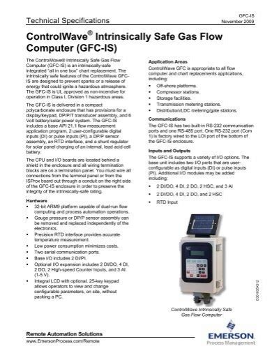 FloBoss 107 Flow Manager Grupo Advance