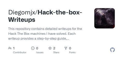 Github Diegomjxhack The Box Writeups This Repository Contains