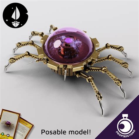Clockwork Spider Posable Propsandbeyond