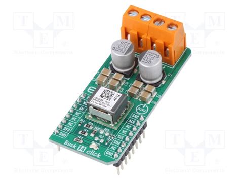 buck 14 click mikroe click board prototype board comp bmr4613001 001 3 3vdc mikroe 3847