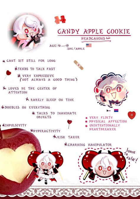 Candy Apple Cookie Costume