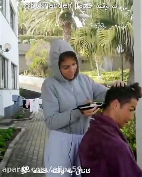 جورجیا زن کریس رونالدو تو قرنطینه آرایشگرش شده