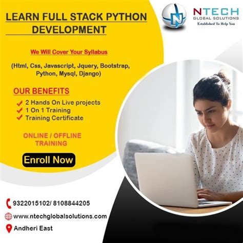 Full Stack Python Devlopment At ₹ 30000course In Thane Id 25336372197