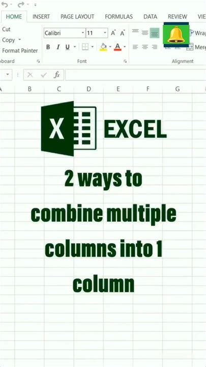 Exceltips 12 2 Shortcut To Combine Columns Exceltips Exceltricks Exceltutorial Spreadsheets
