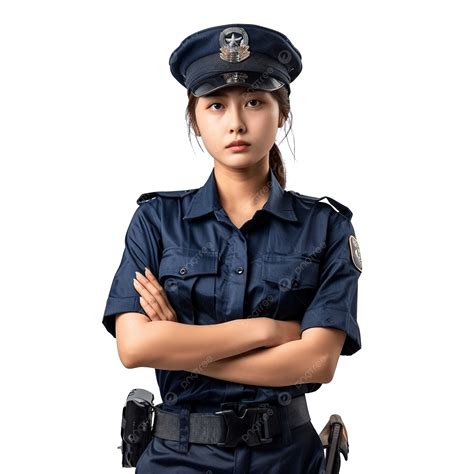 고립 된 제복을 입은 여자 경찰 경찰 여성 보안 Png 일러스트 및 이미지 에 대한 무료 다운로드 Pngtree