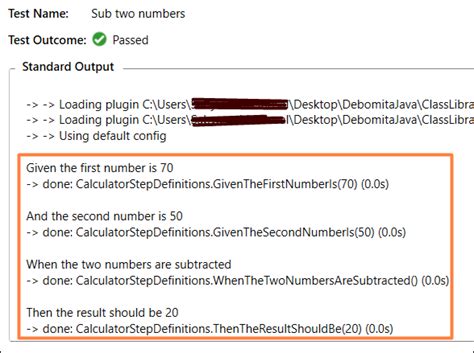 Creating Your First Specflow Test