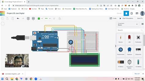 Elektronika 2 Simulasi Arduino Tinkercad 14 Membuat Jam Digital