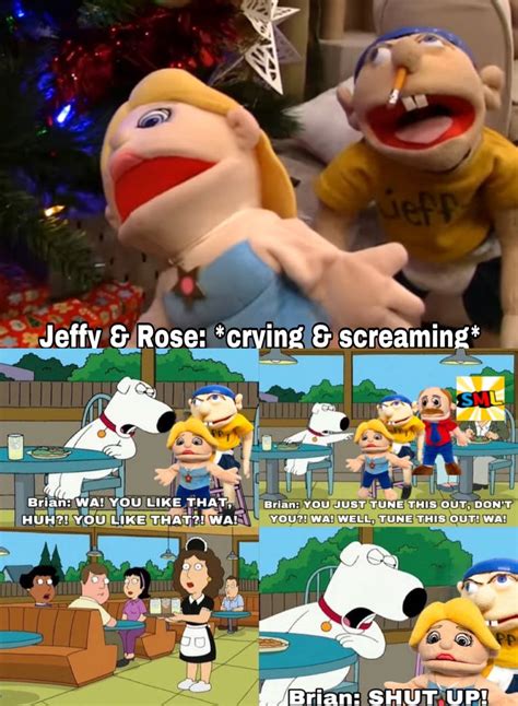 Sml Brian Yells At Jeffy And Rose By Matthewspics9066 On Deviantart