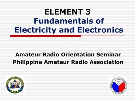 Fundamentals Of Electricity And Electronics Ppt