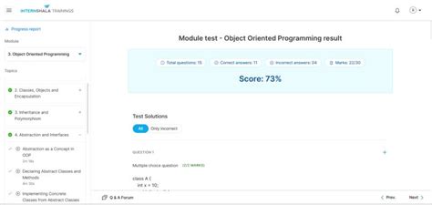 Im Excited To Share That Ive Successfully Completed Modules 2 And 3 Of My Core Java Training On