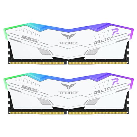 Deltaα Rgb Ddr5 Desktop Memory White For Amd Expo 64gb 2x32gb