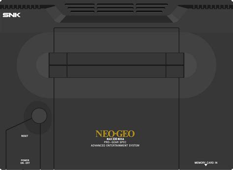 NEO GEO AES System Vector By Arcade TV On DeviantArt