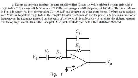 Solved You Do Not Need To Plot The Bode Plot With MULTISIM Chegg