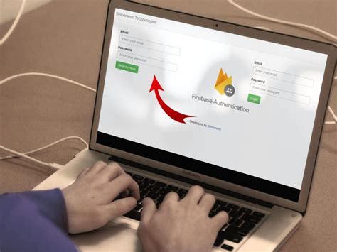 Live Demo Firebase Login And Registration Authentication Shinerweb