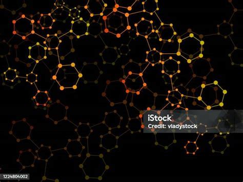 추상 분자 구조 과학적 기하학적 배경 기술 육각구조 0명에 대한 스톡 벡터 아트 및 기타 이미지 0명 Dna 건강관리와