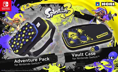 Hori Nintendo Switch Premium Vault Case Splatoon 3