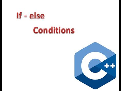 If Else Condition C Urdu Hindi YouTube