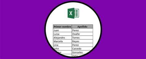 Cómo Separar Nombre De Apellidos En Excel ️ Solvetic