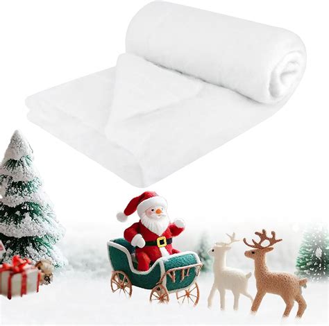 Niubier Snow Blanket 26 Ft X 78 Ft Christmas Snow