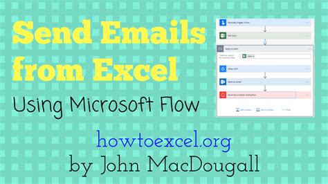 Microsoft Flow How To Excel