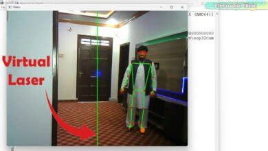 Python OpenCV ESP Cam Based DIY Security Surveillance Camera