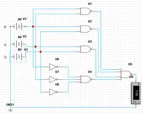 数字电路实验02小规模组合逻辑电路实验1:交通灯状态红绿灯真值表 Csdn博客 数字电路实验02小规模组合逻辑电路实验1:交通灯状态红绿灯真值表 Csdn博客