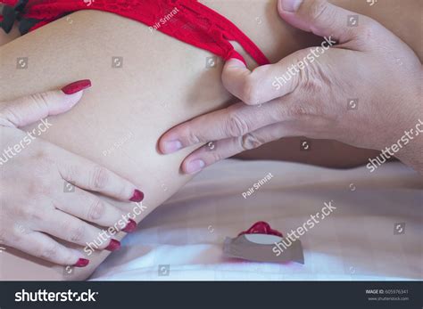 Man Removing Sexy Girl Panties On Stock Photo Shutterstock