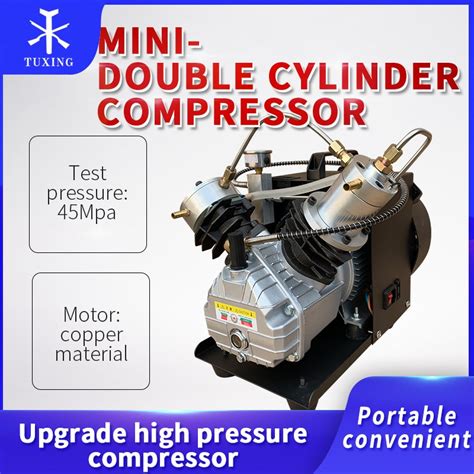 Pcp Airgun Compressor Tuxing 4500psi Pcp Air Compressor Double