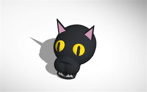 3d Design Panther Head Tinkercad