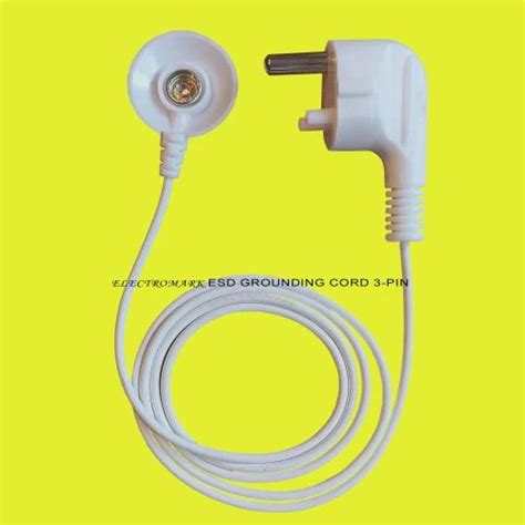 Pvc Esd Grounding Cord 3 Pin For Electric Appliance At Rs 120piece In