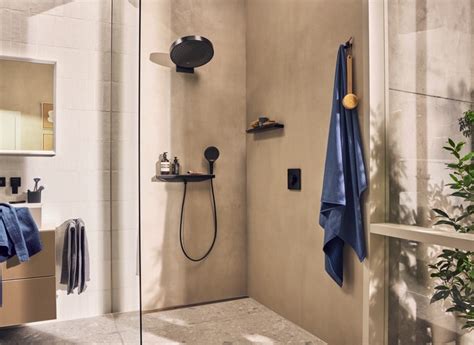 Hansgrohe Rainfinity Overhead Shower 250 1jet Ecosmart With Wall