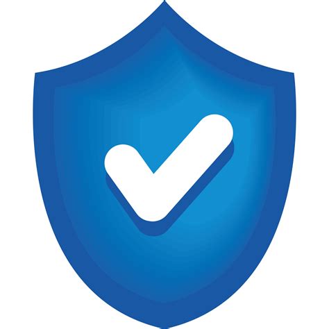 Security Shield With Check Symbol 24091707 Png