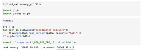 How To Reduce Memory Usage When Loading Large Parquet Dataset · Issue