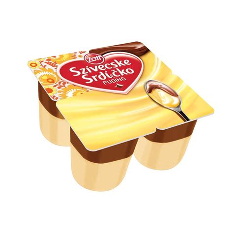 Zott Szívecske Puding Vanília Csoki öntettel 4×125 G Kedvenc Szakbolt