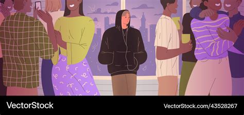 Introverted Person Vector Images Over 1200