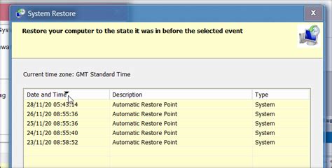 disable create auto restore point allow manual restore point creation