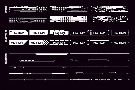 Artstation Cyberpunk Ui Set Game Assets