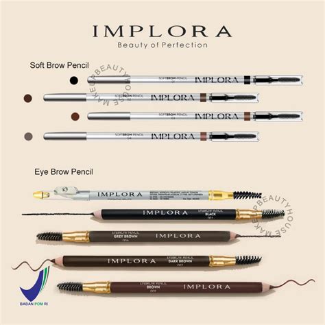 Jual Implora Eyebrow Pencil Softbrow Pencil 2 5gr Shopee Indonesia