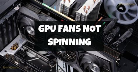 Gpu Fan Not Spinning Fix Update