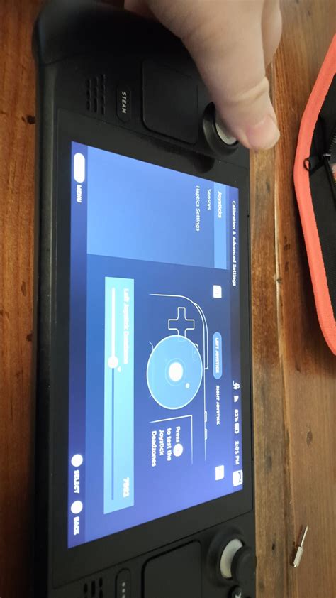 Joystick Issue Rsteamdeck
