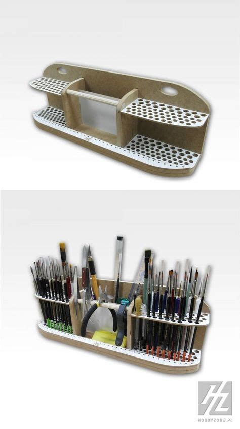 Brushes and Tools Holder … | Craft room organization, Art studio ...