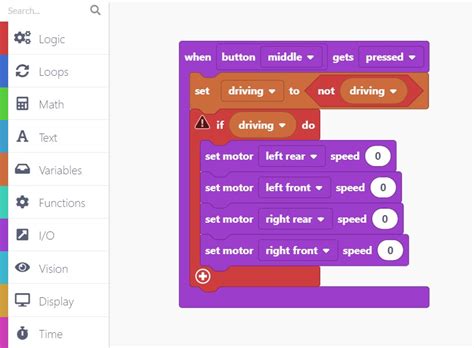 wheelson coding guide first steps ch 4 circuitmess